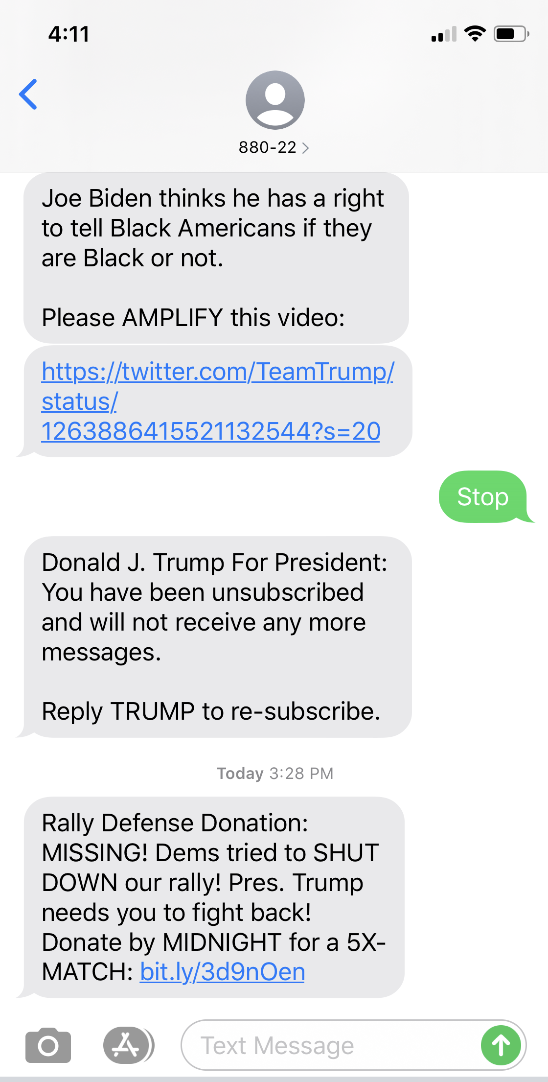 Mobile Carriers Shutdown Trump SMS Program - Smart As A Fox